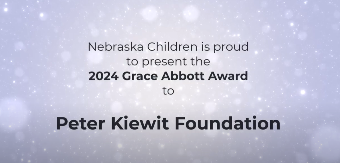 Celebrating a Legacy of Positive Change for Children: Peter Kiewit ...